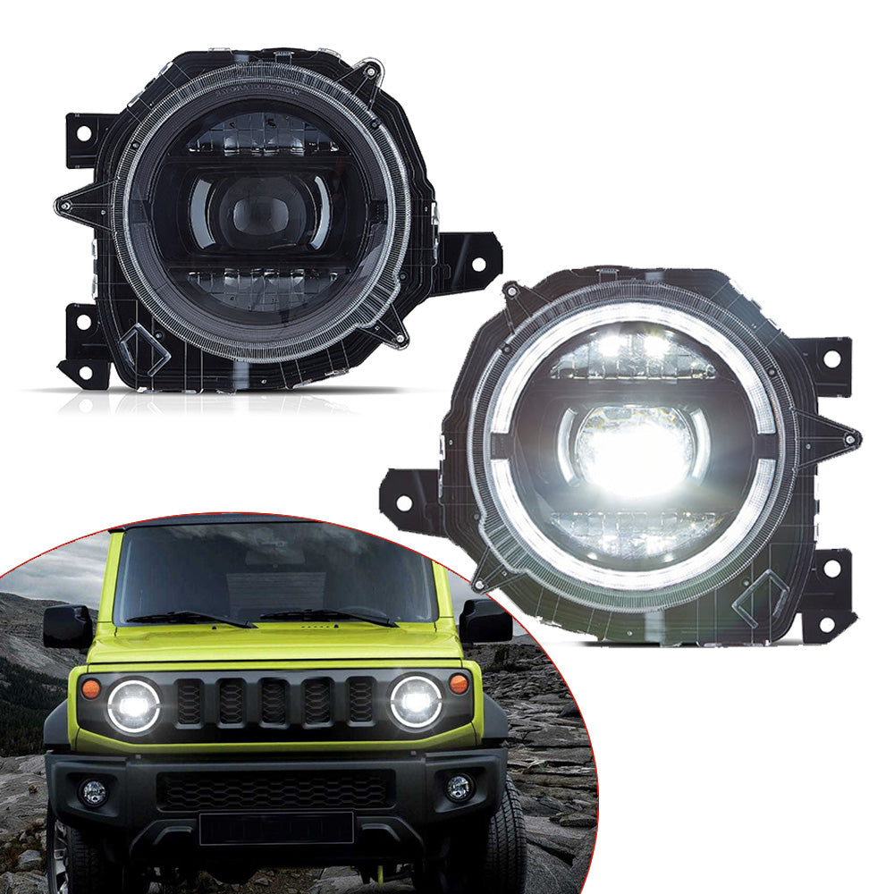 Plug&Play VLAND FULL LED Headlights For Suzuki Jimny 2018-2023 4th Gen ...