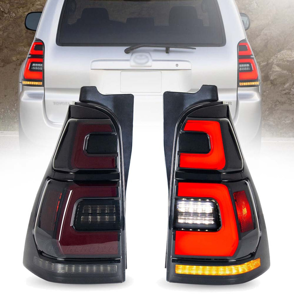 VLAND LED Tail Lights For Toyota 4Runner 2003-09 Rear Lamps w/ Startup ...