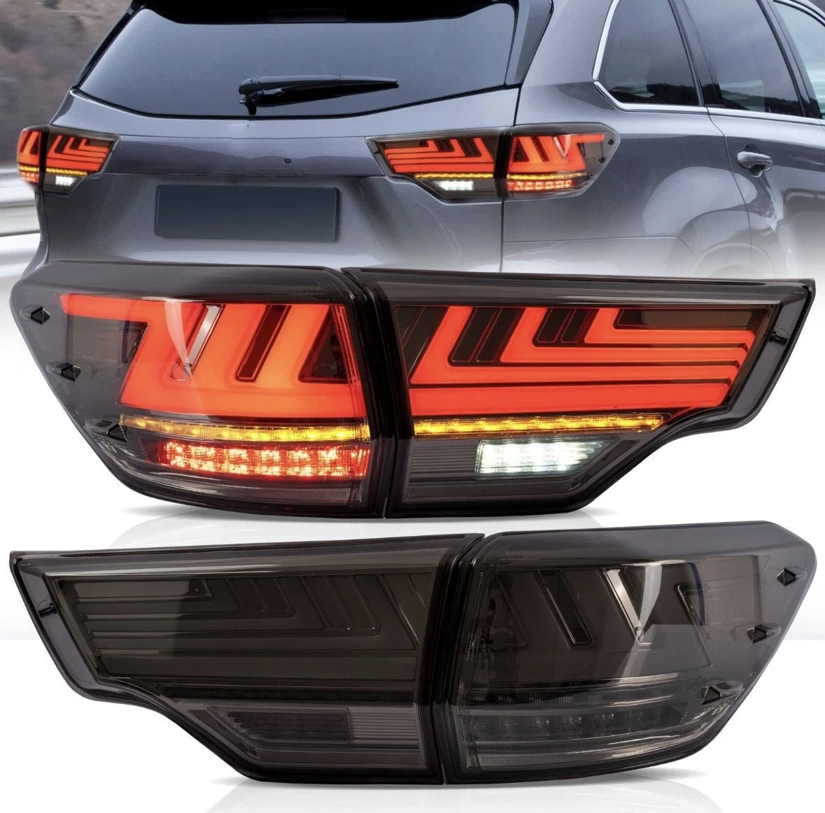 VLAND LED Tail lights For 2014-2019 Toyota Highlander — VLAND Official