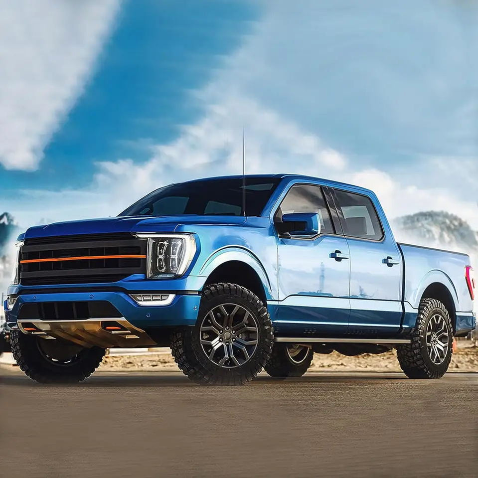 VLAND LED Projector Headlights Fit For 2021-2023 Ford F150 14th gen F ...