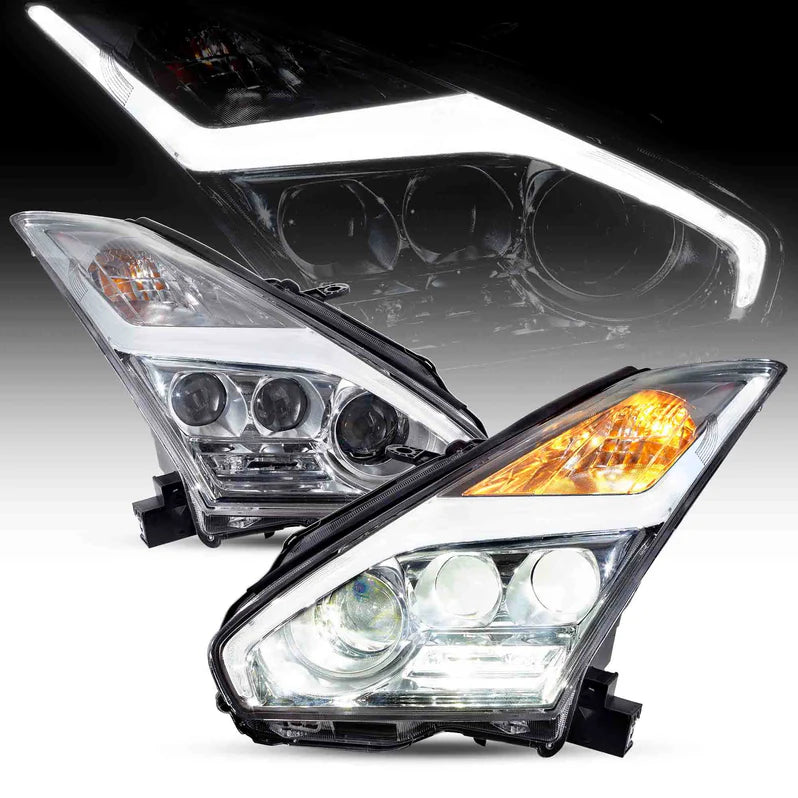 Plug&Play VLAND LED Headlights For 2008-2023 Nissan GTR R35 — VLAND ...