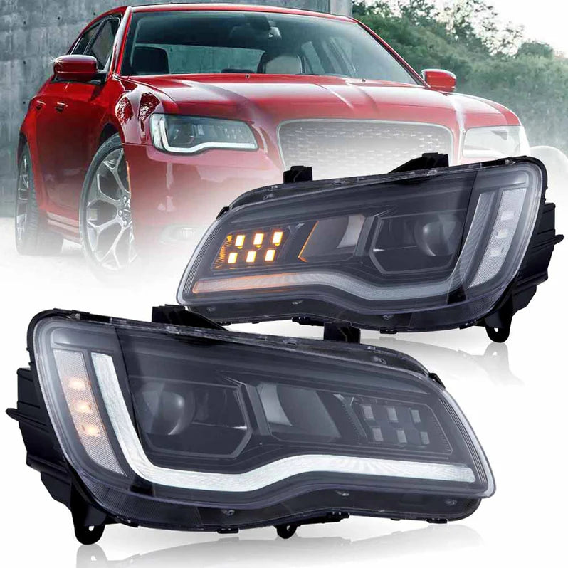 VLAND LED Projector Headlights For 2011–2023 Chrysler 300 — VLAND Official