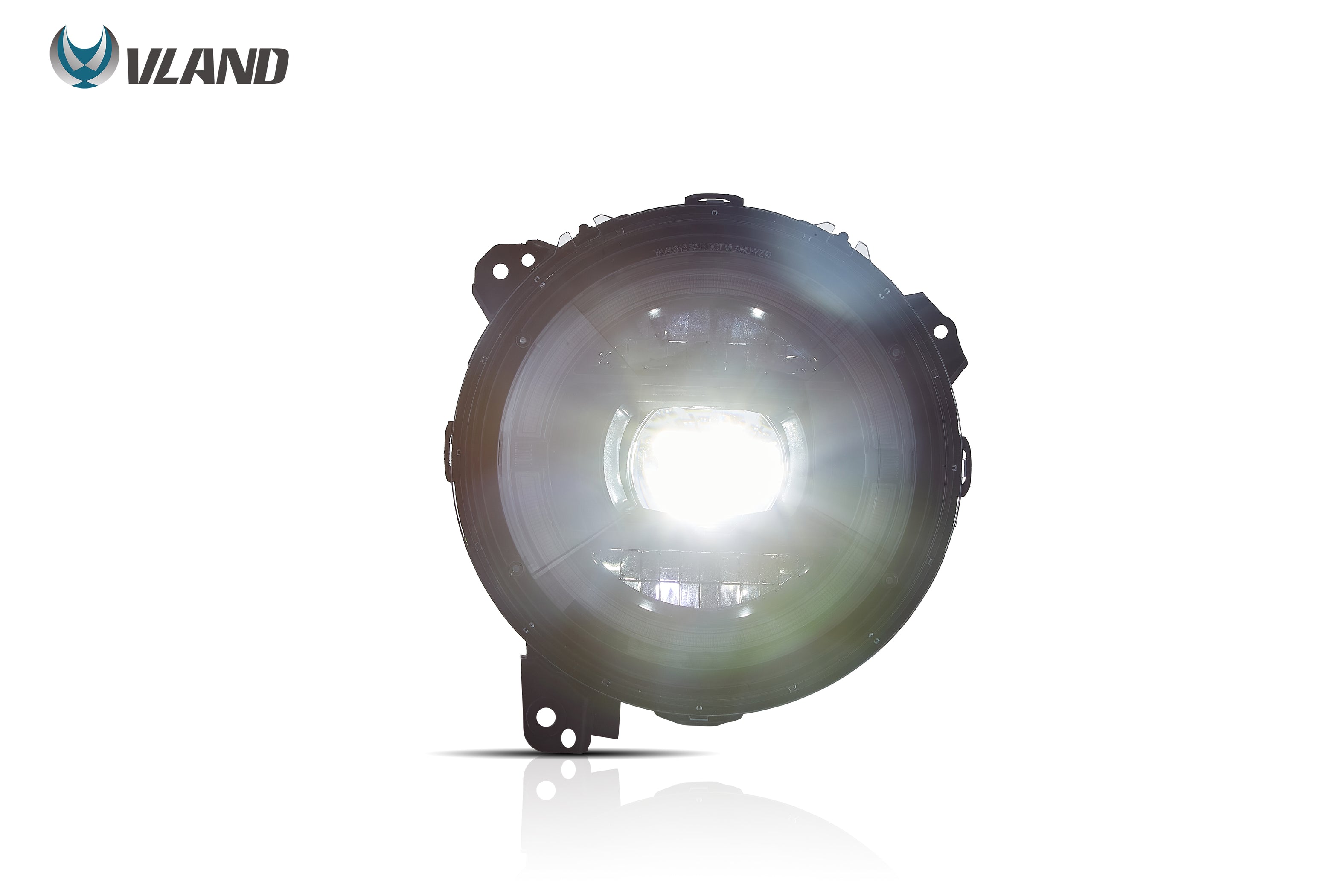VLAND Full LED Headlights For 2018-2023 Jeep Wrangler JL Gladiator JT ...