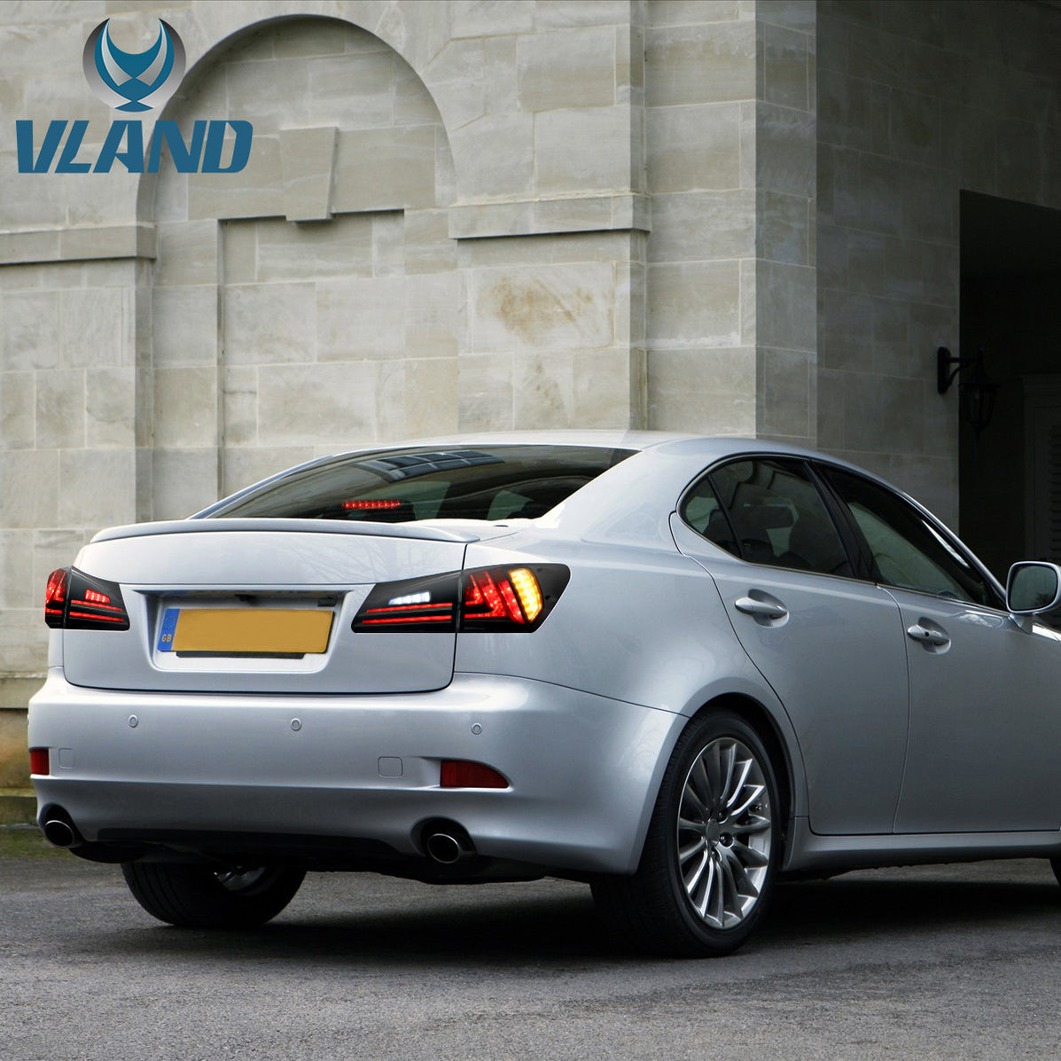 VLAND Full LED Tail Lights for Lexus IS250 IS350 2006-2012 IS200d IS F ...