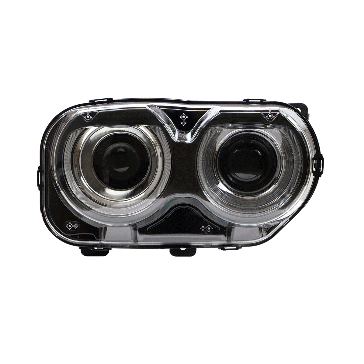 VLAND RGB LED Headlights For Dodge Challenger 2015-2023 Halogen Models ...