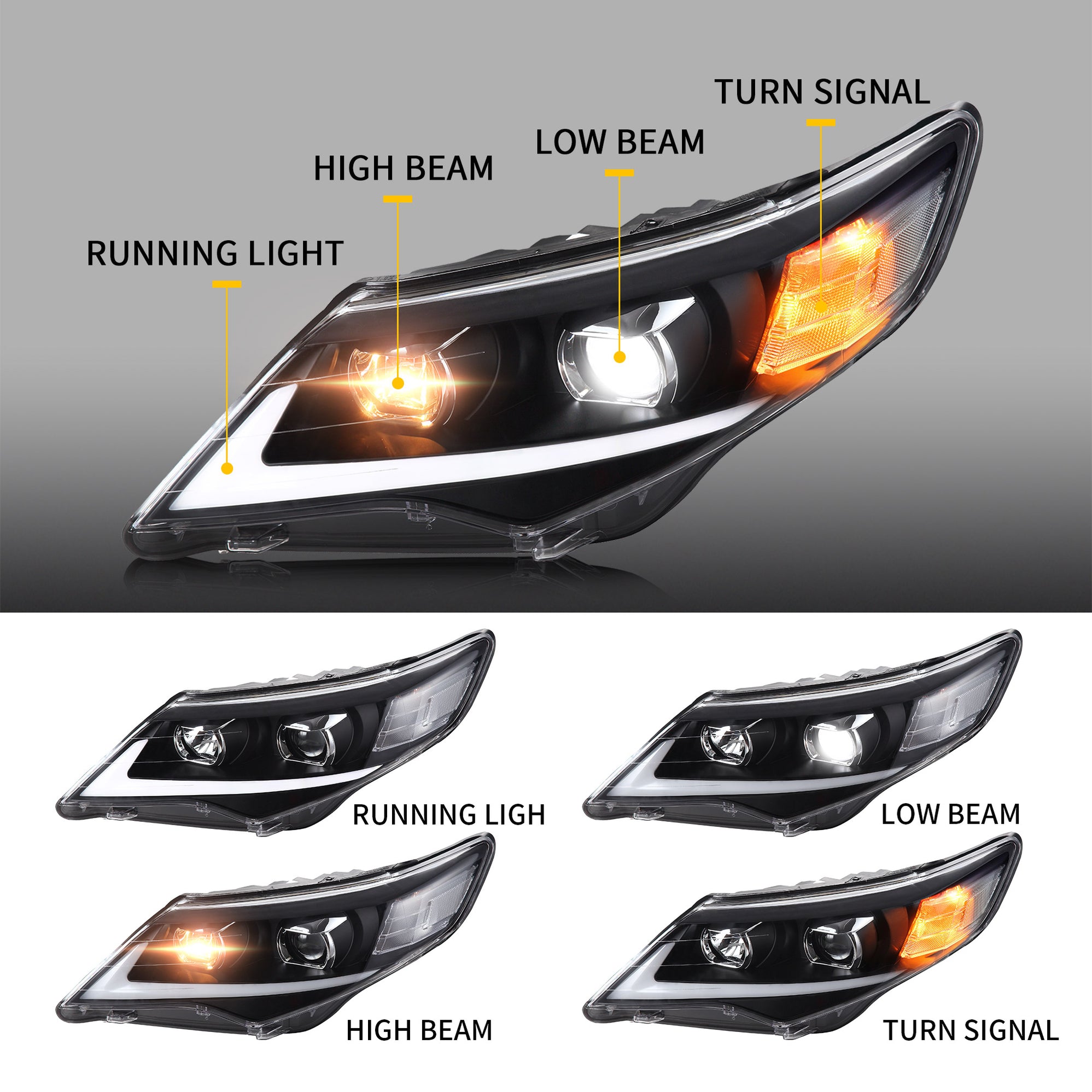Toyota headlights — VLAND Official