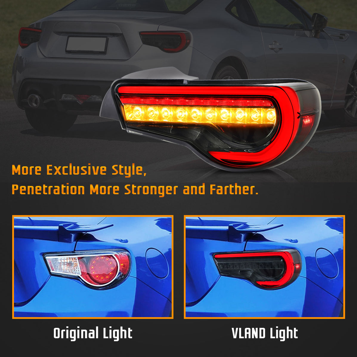 VLAND LED Tail Lights for Toyota BRZ Scion | All-New And Tougher Than ...