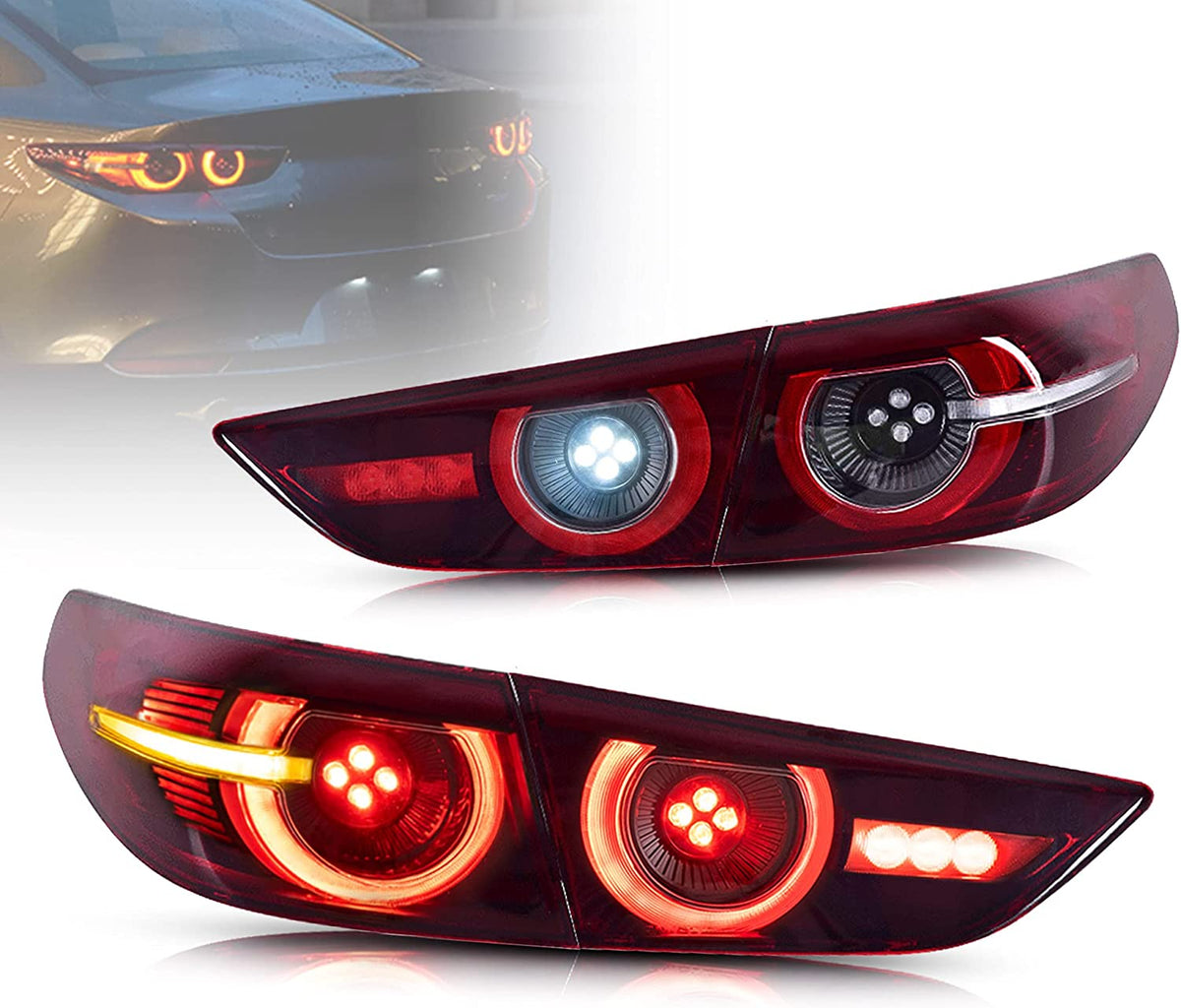 VLAND LED Tail Lights For 2019-2025 Mazda 3 Axela Sedan — VLAND Official