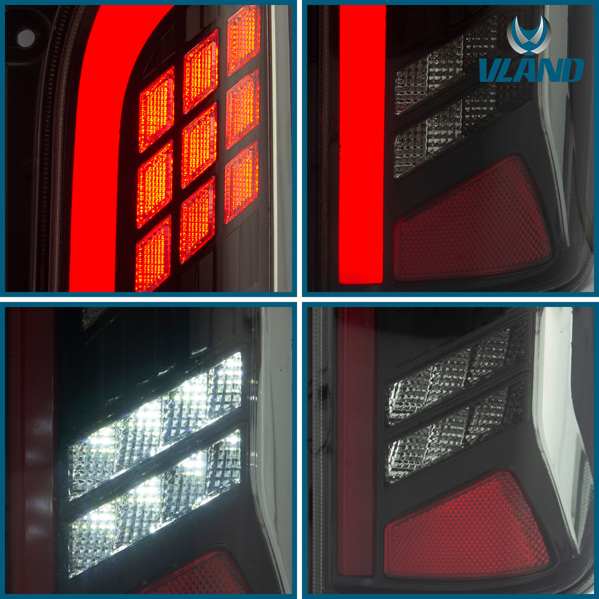 VLAND Full LED Tail Lights For Toyota Hiace 2005-2018 — VLAND Official