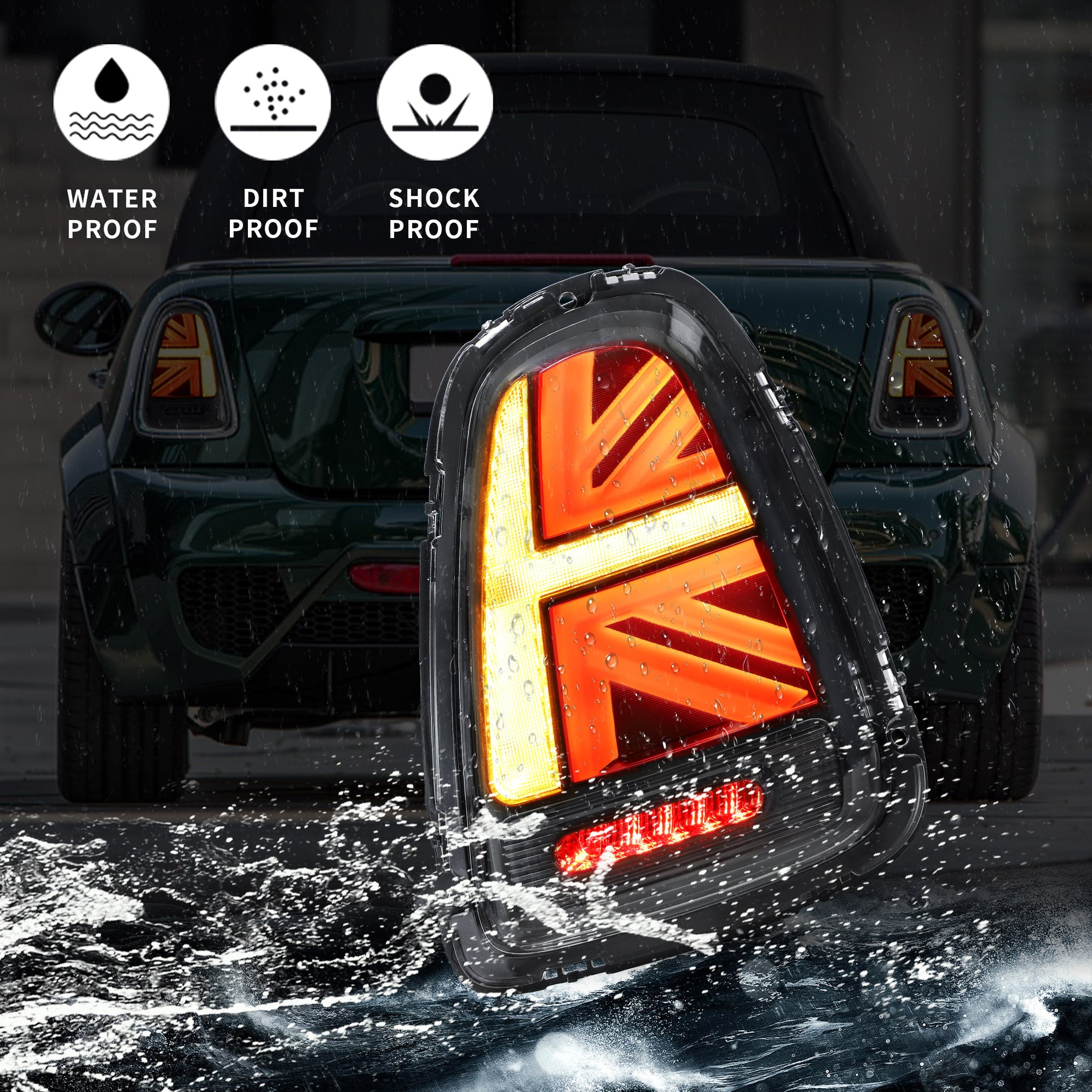 VLAND Full LED Tail Lights For BMW Mini R-Series Mini Cooper R56 R57 R ...