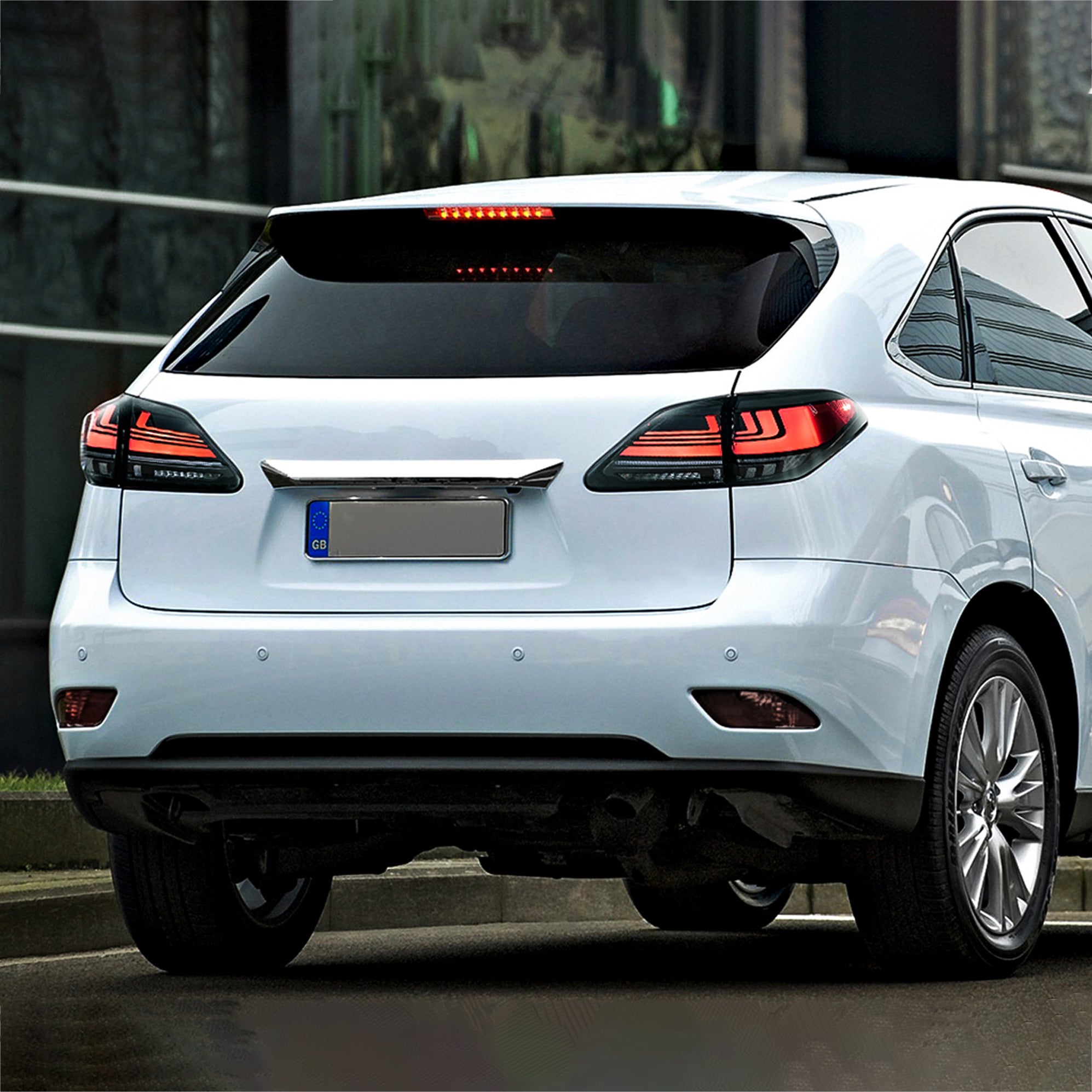 VLAND Full LED Tail Lights For Lexus RX 270/330/350/450H 2009-2015 Wit ...