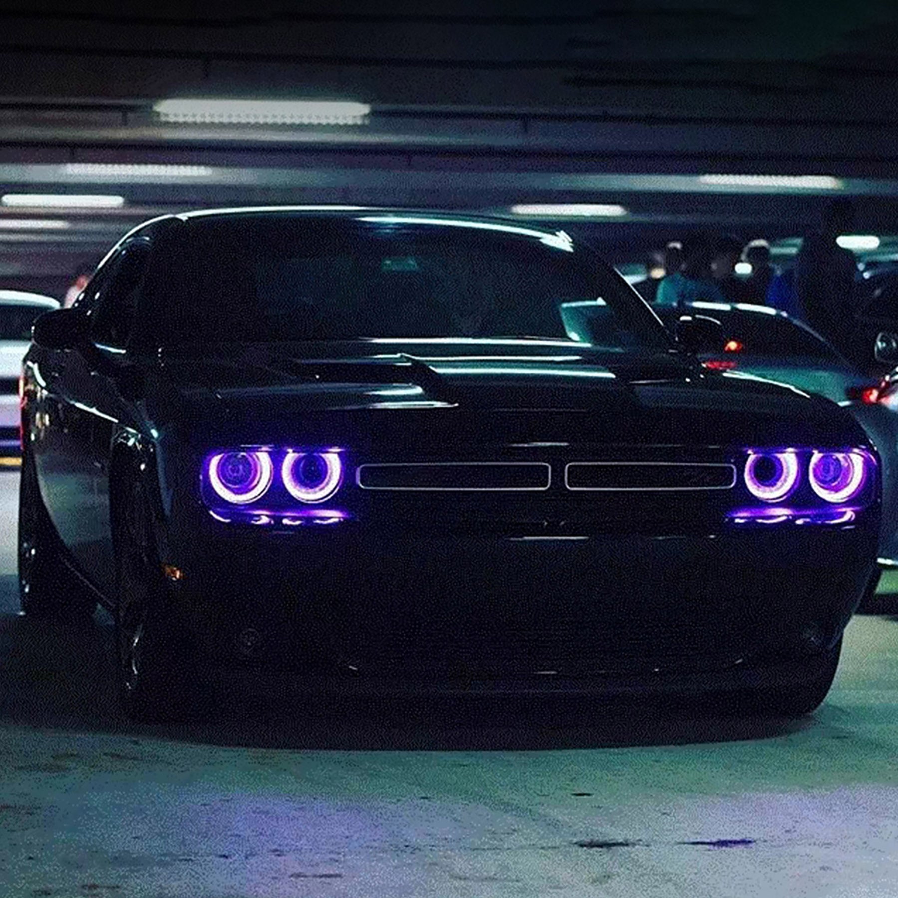 VLAND Dual Beam/RGB LED Headlights For Dodge Challenger 2015-2023 ...