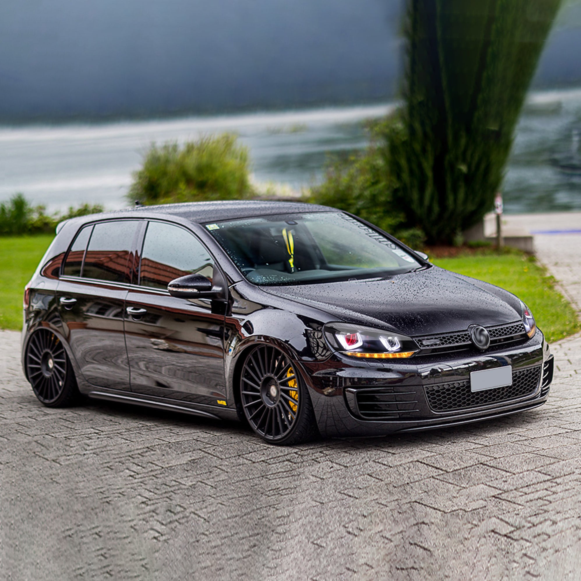 VLAND LED Headlights For Volkswagen Golf MK6 2009-2014(Europe is 2008 ...