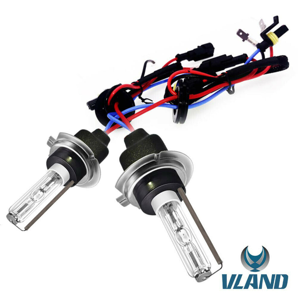 VLAND 2PCs D2H/H7 Xenon Bulbs Conversion HID KIT with Ballast 12V 35W ...